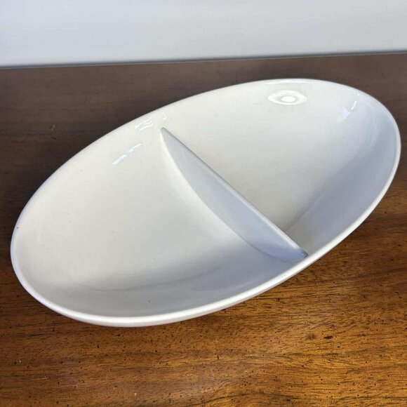 Dining | Franciscan Whitestone Ware Divided Oval Serving Dish | Poshmark